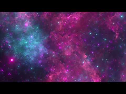 Pink Blue Classic Galaxy ~11 Hour Space Wallpaper~ Longest FREE Motion Background HD 4K