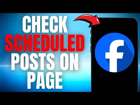 How To Check Scheduled Posts On Facebook Page! (UPDATED EASY GUIDE) [2025]