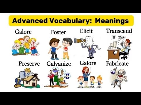 Advanced Vocabulary with Meanings "C1" || #vocabulary #englishvocabulary