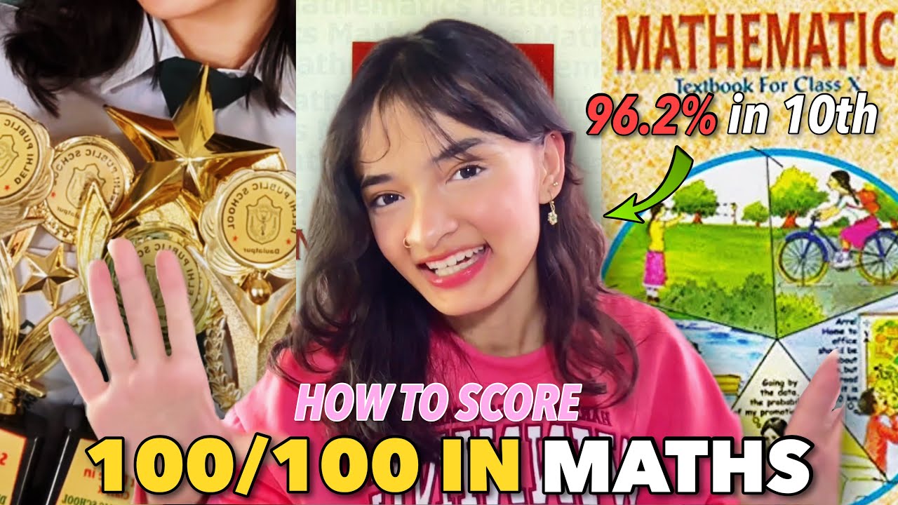 🔥 HOW TO SCORE 100/100 IN MATHS CLASS 10 | score 95%+ in boards