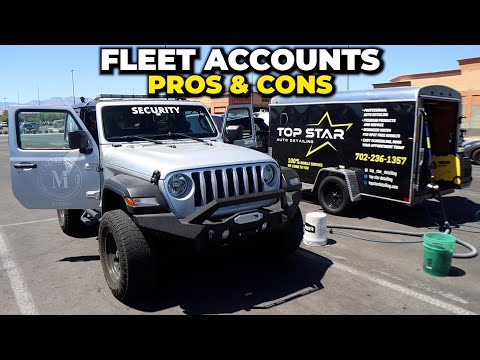 Pros and Cons Of Detailing Fleet Accounts - Top Star Detailing