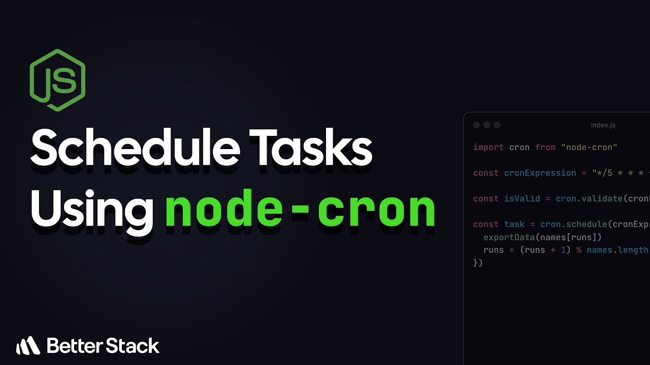 How to Schedule Tasks in Node using node-cron