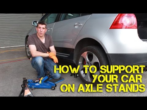How to Safely Support Your Car on Axle Stands