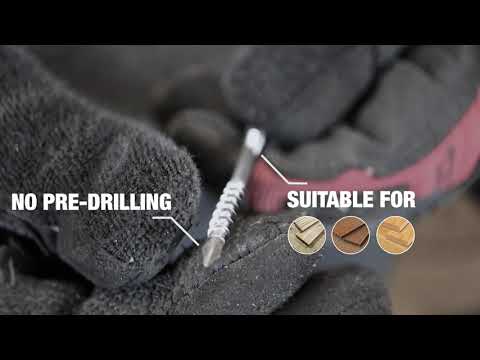 Optimaxx Stainless Steel Decking Screws