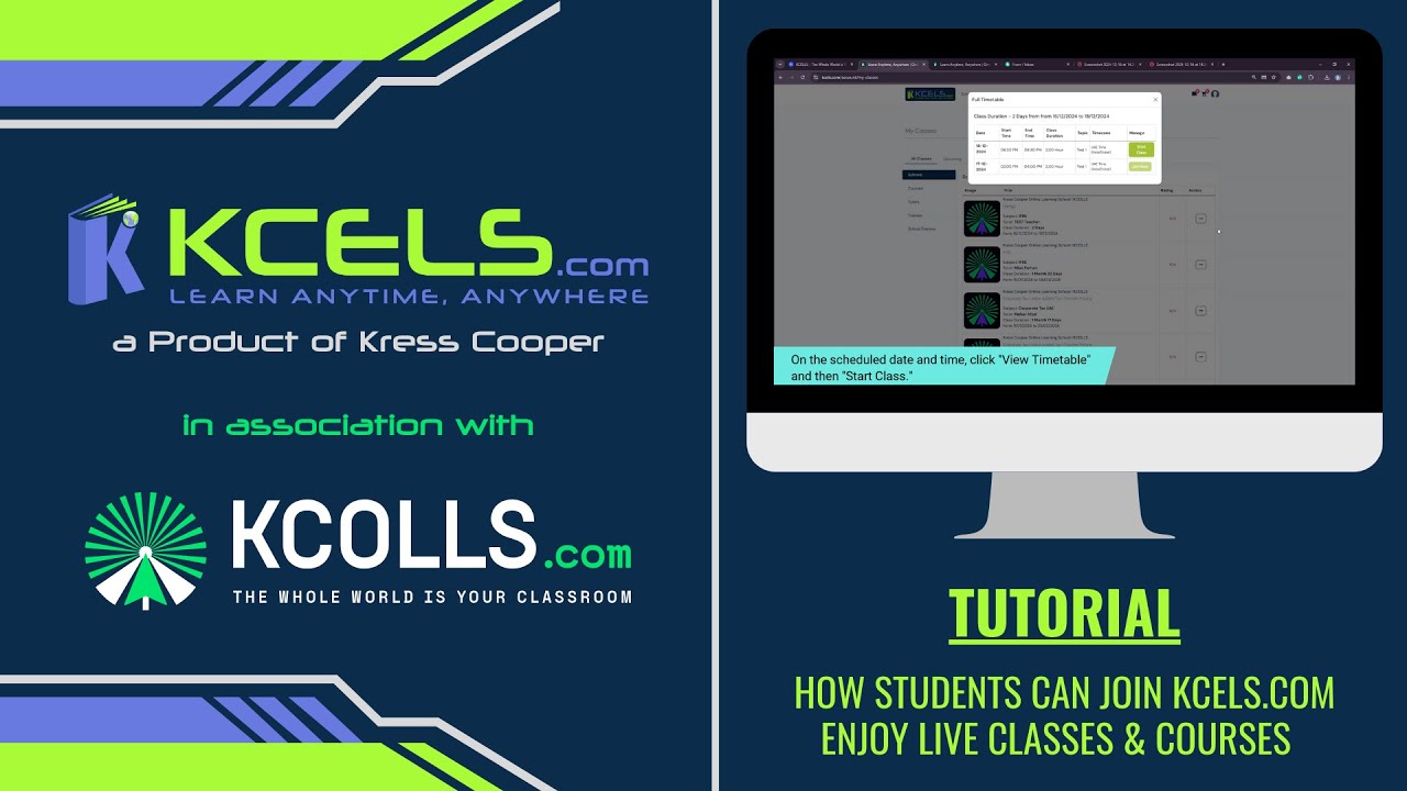 Screencast Explainer Video Tutorial for Kcolls.com