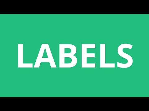 How To Pronounce Labels - Pronunciation Academy
