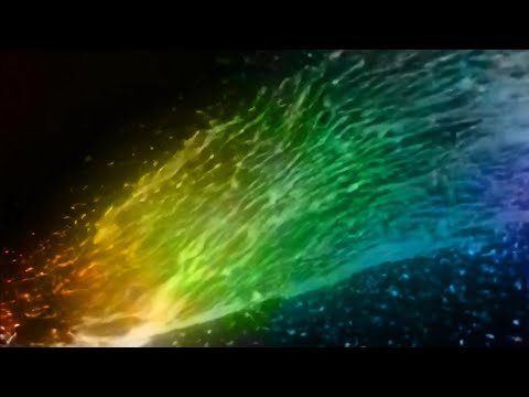 Colorful Flame Burst Effect Black Screen | Color Splash Animation | No Copyright VFX Background