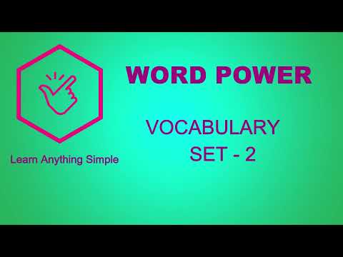 Word Power made easy | important words to know| Spoken English in Tamil