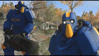 Vault Tec power armor getting all pieces at Fallout 4 Nexus - Mods and ...