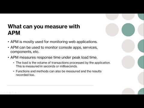 What Can You Measure With APM - application performance monitoring?