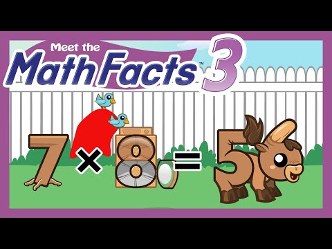 Meet the Math Facts Multiplication & Division - 7 x 8 = 56