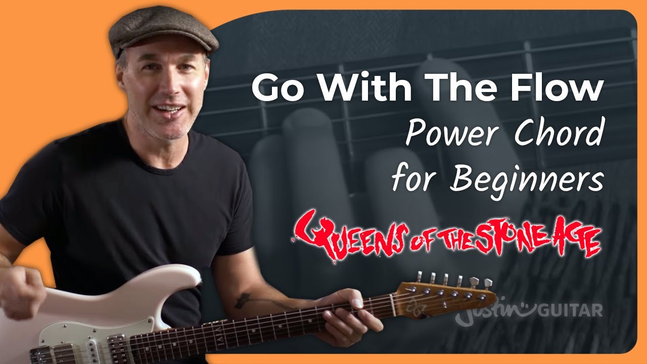 How to play Go With The Flow by Queens Of The Stone Age