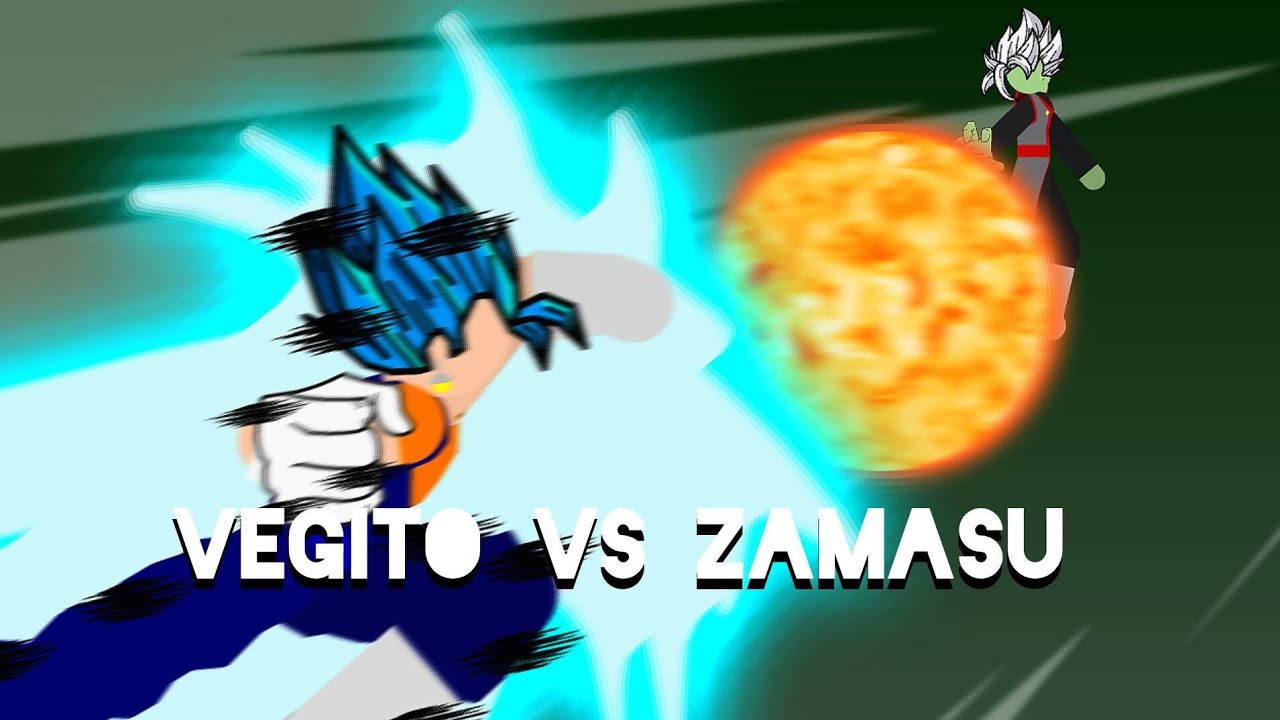 Vegito vs Zamasu//stick nodes/