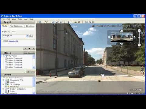 Street View in Google Earth