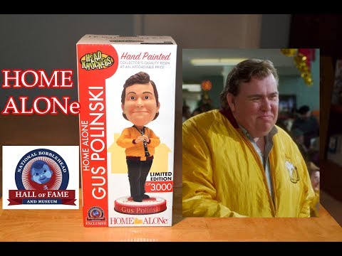 Home Alone GUS POLINSKI BOBBLEHEAD Collectible Figure! National Bobblehead Hall of Fame and Museum!