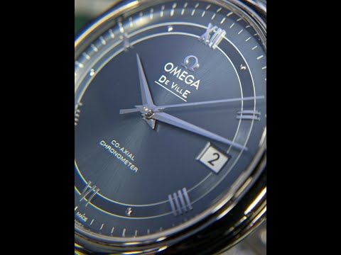 For Sale: Omega DeVille Co-Axial Prestige, Blue 424.10.37.20.03.002 $2350