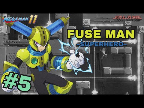 Steam Community :: Video :: Megaman 11 • Fuse Man Modo Superhero