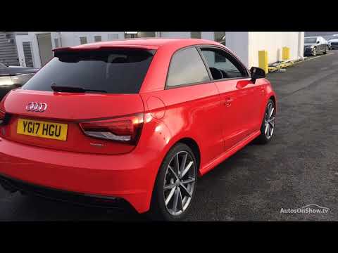 YG17HGU AUDI A1 TFSI BLACK EDITION RED 2017, Sytner Audi Bradford