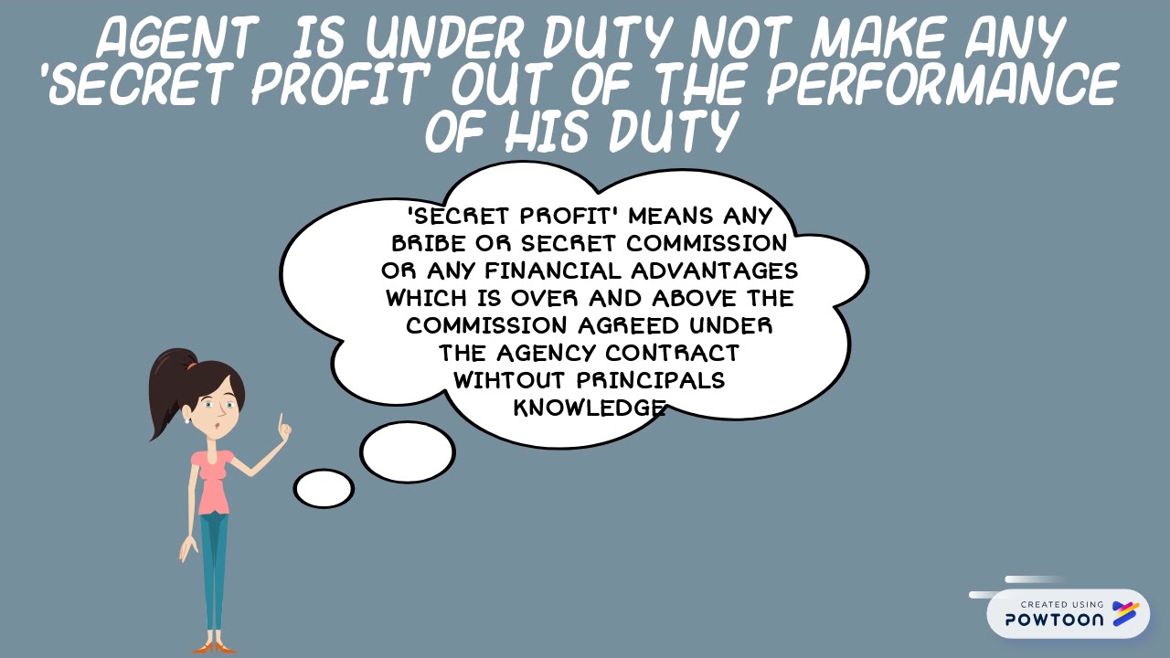 LAW416 Business Law - Law of Agency