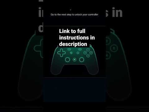 Activating Bluetooth On A Stadia Controller