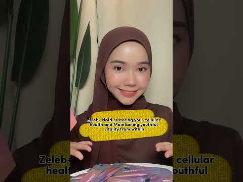 Anti-Aging with Zeleb+ NMN IG@waddah._#antiaging #ageless #nmn #beauty #unboxing #erniezakri