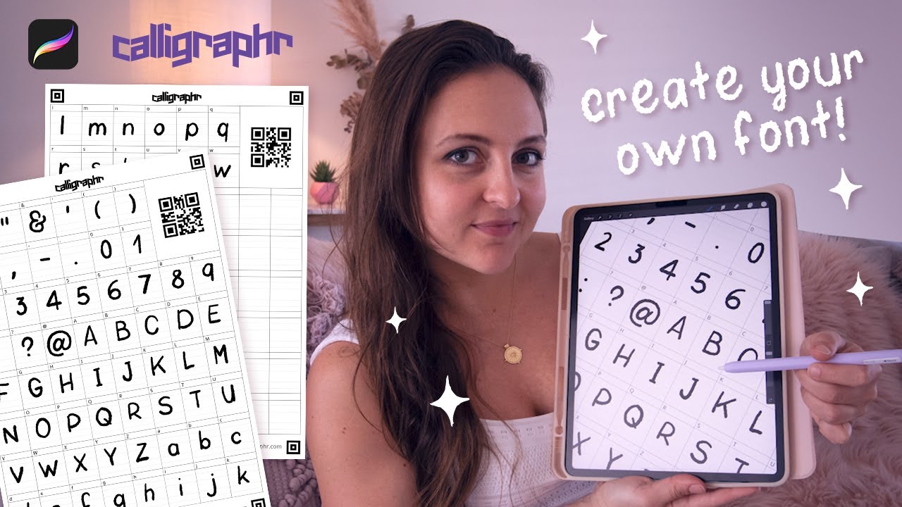 ✍🏽 How to Create a Font in Procreate