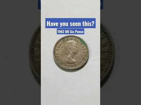 1962 UK Six Pence Have you seen this? #shorts #coins #numismatics
