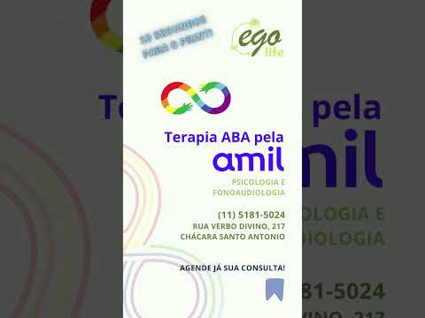 Terapia ABa pela Amil no Instituto Egolife