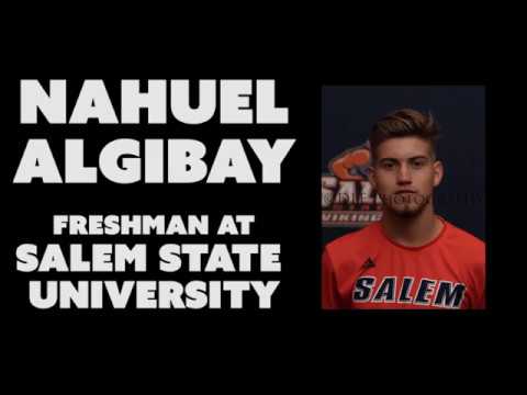 Nahuel Algibay - Salem State University Soccer (Freshman Year)