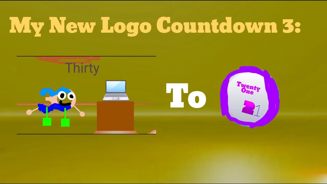My  New Logo Countdown 3: 30-21