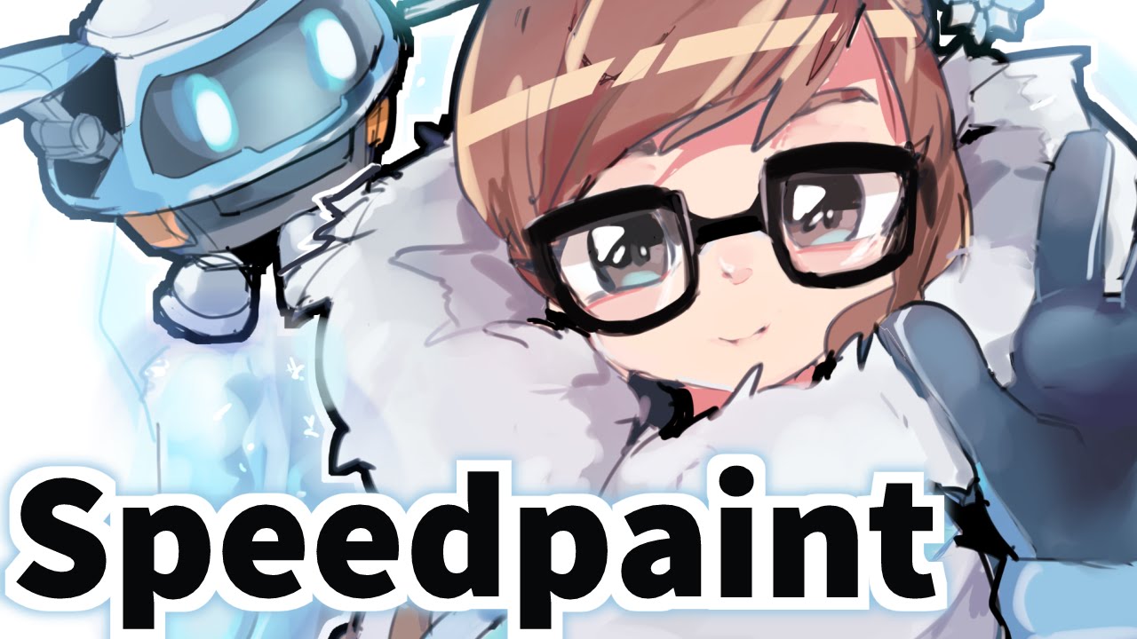 Speedpaint/Overwatch Mei