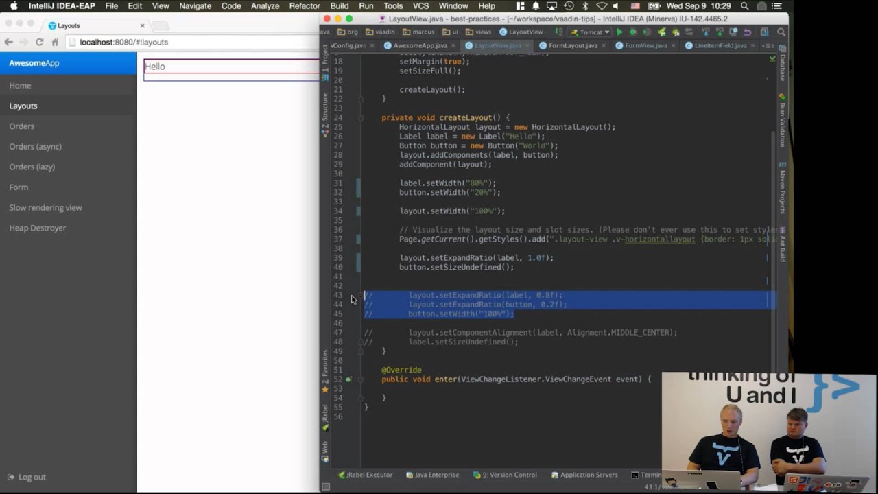 Vaadin Best Practices Webinar
