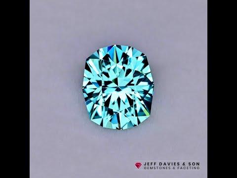 3.29ct - Lab Blue/Green(Paraiba Colour) Garnet YAG