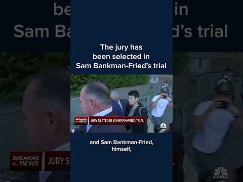 The jury has been selected in Sam Bankman-Fried's trial #Shorts