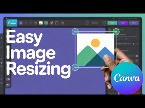 how to resize an image in canva