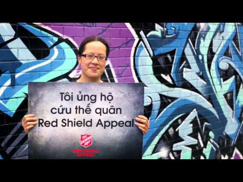 I support The Salvation Army Red Shield Appeal