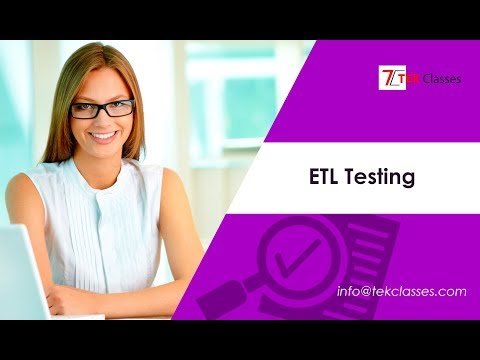 ETL TESTING FOR SCD TYPE1 | ETL Testing Training demo video