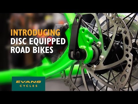 Disc equipped road bikes at Evans Cycles