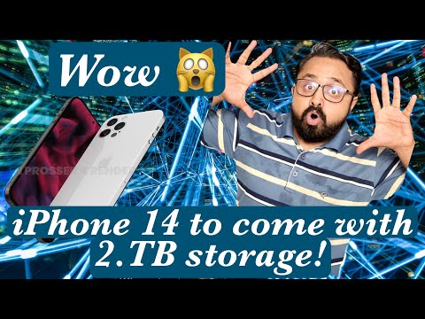 iPhone 14 to come with 2TB storage! HUGE NEWS! iPhone 14 news!