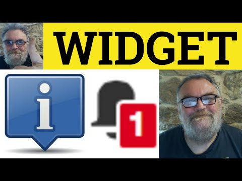 🔵 Widget Meaning - Widget Examples - Widget Defined - Vocabulary - Widget