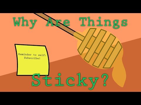 Why Are Things Sticky?