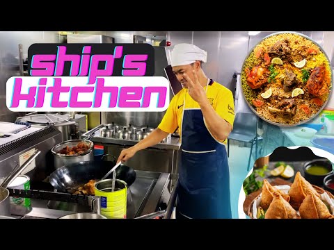 Galley Tour | Kitchen Of A Ship | Where Ships Food Get Prepared | Ships Galley|| Life At Sea...