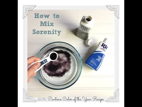 How to Dye the 2016 Color Trend of the Year: Serenity