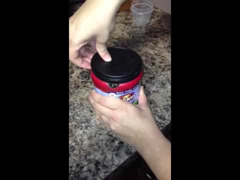 Folgers Aroma Seal test