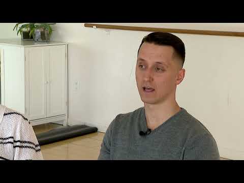 Ukrainian grandmother, grandson dance to raise money for people of home country