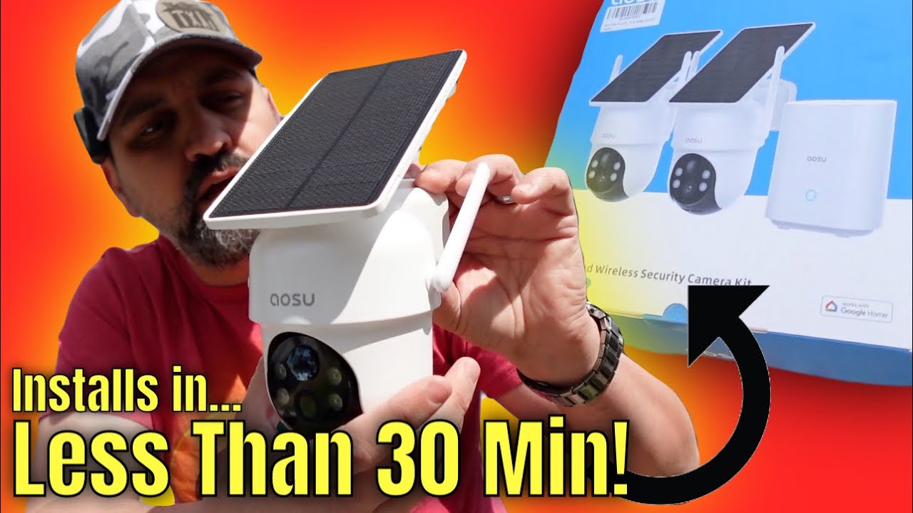 Step-by-Step Aosu Solar Wireless D1 Camera Setup: Your Complete Guide: Seamless Top-Notch Security!