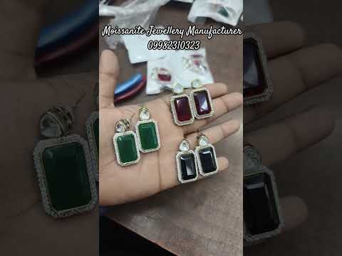 Artificial jewellery wholesale market Jaipur | Moissanite Jewellery #shorts #moissanite #jewelry #kh