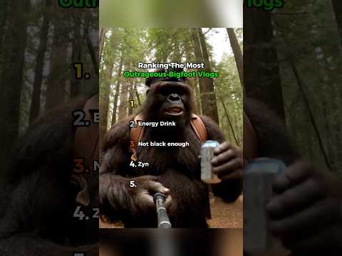 Ranking The Most Outrageous Bigfoot Vlogs!