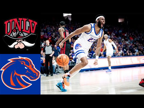 Boise State vs UNLV 2023 Basketball Highlights