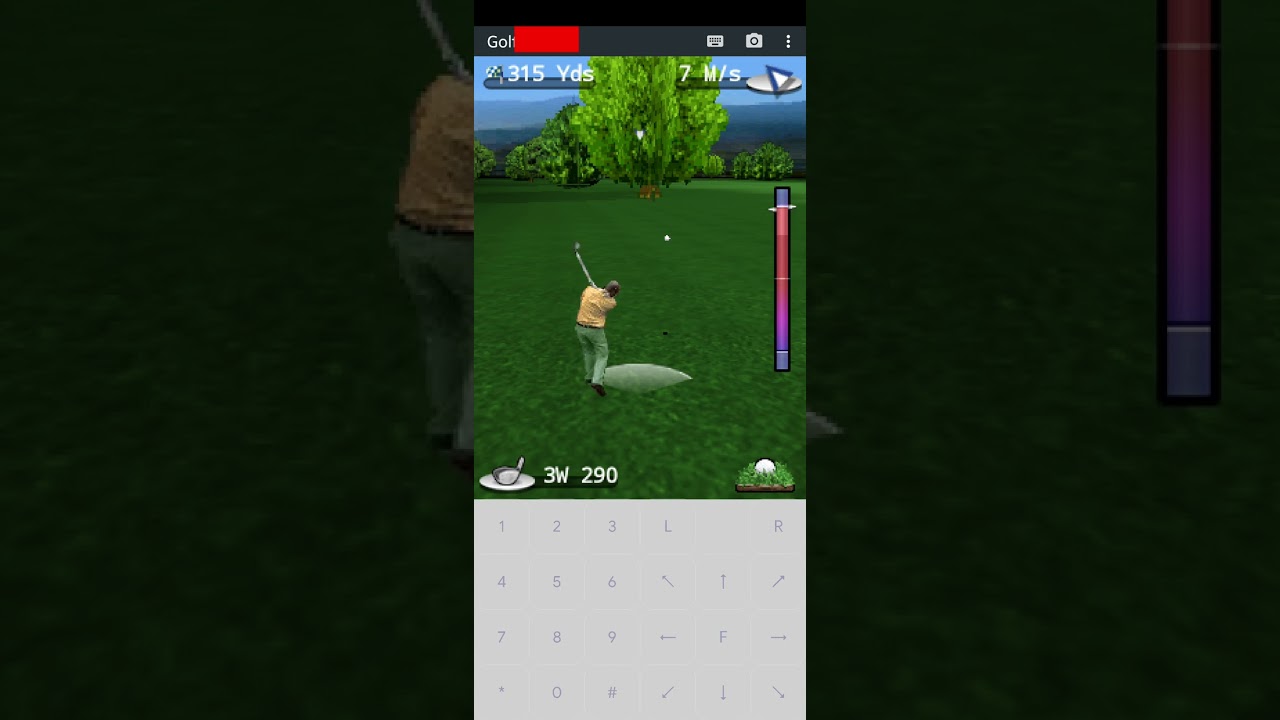 Golf Tour Walkthrough Gameplay ( Java Game )